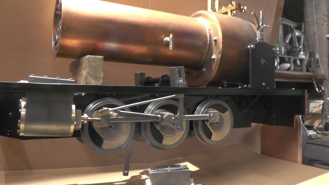 Make a Miniature Steam Locomotive Series (Crossheads Slidebars Pt 2 ...