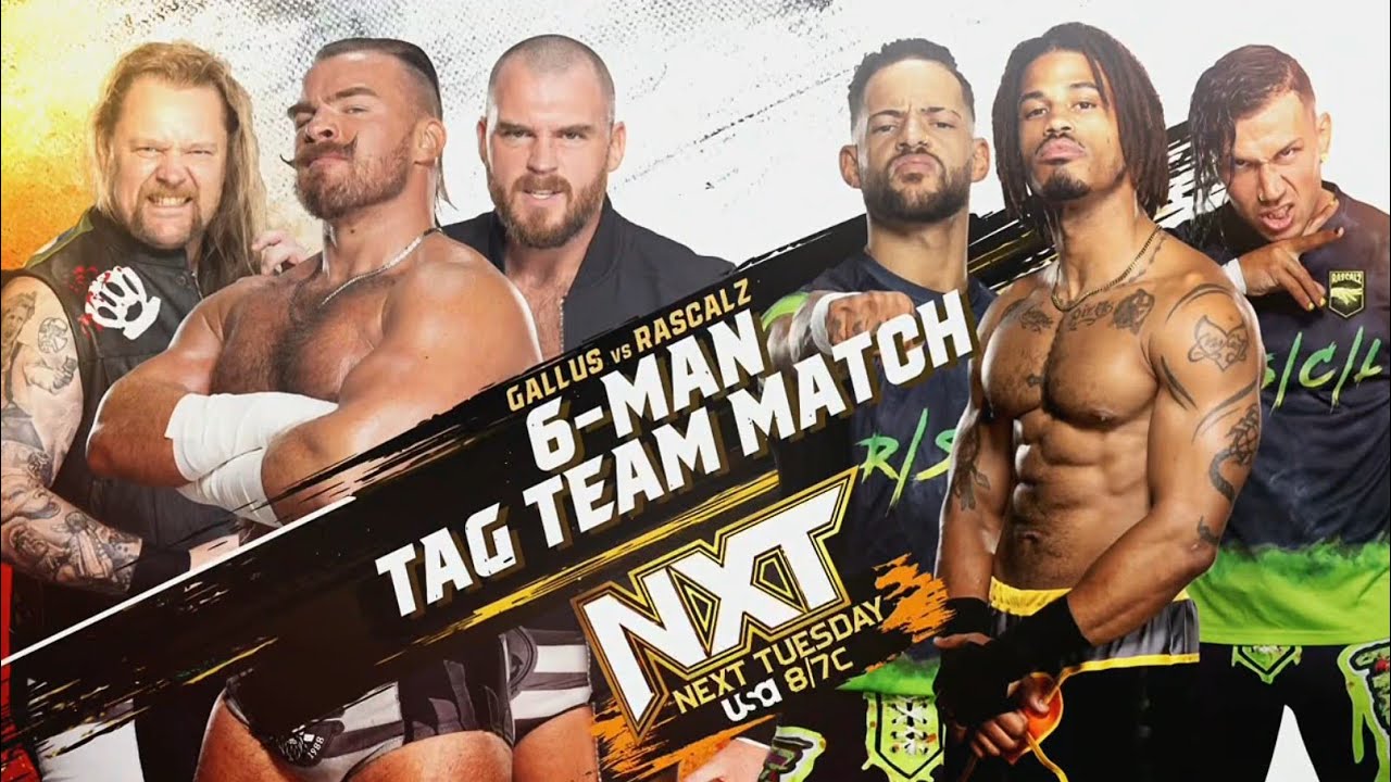 The Rascalz vs Gallus - 6-Man Tag Team Match (1/2): NXT, Jul. 16, 2024 ...