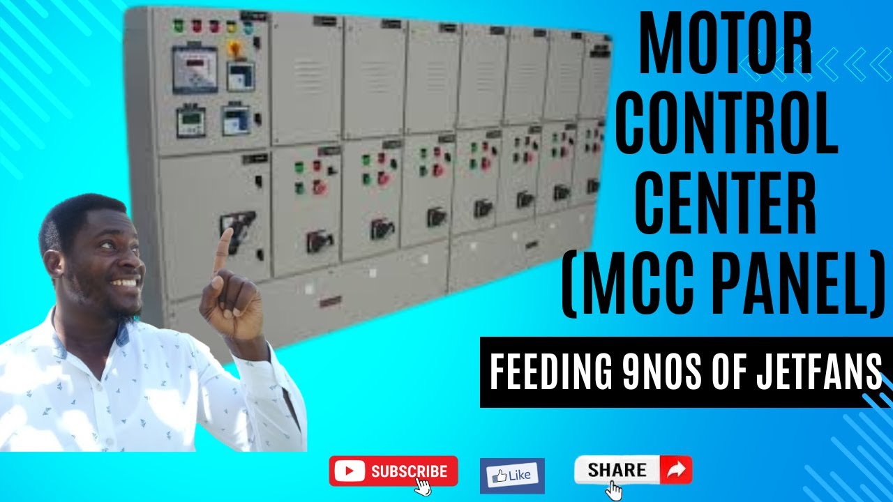 Motor Control Center (MCC) Feeding 9Nos of Jetfans #electrician # ...