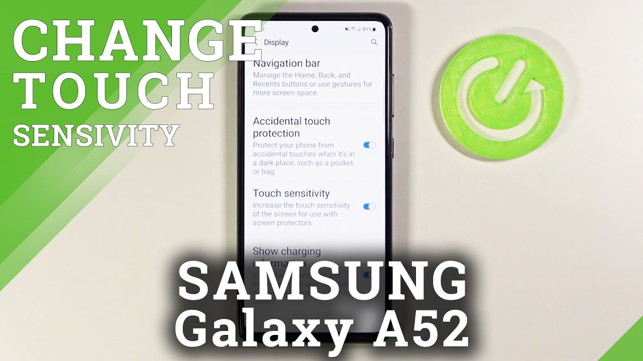 How To Increase Screen Sensitivity On SAMSUNG Galaxy A52 Adjust Touch How To Increase Screen Sensitivity On SAMSUNG Galaxy A52 Adjust Touch
