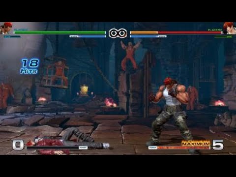 Kof14 combo ralf 3 - YouTube