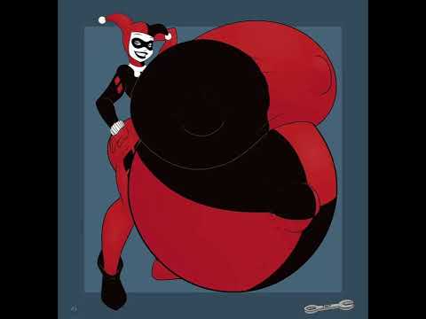 Harley Quinn Vore and Belly Inflation Compilaton #1