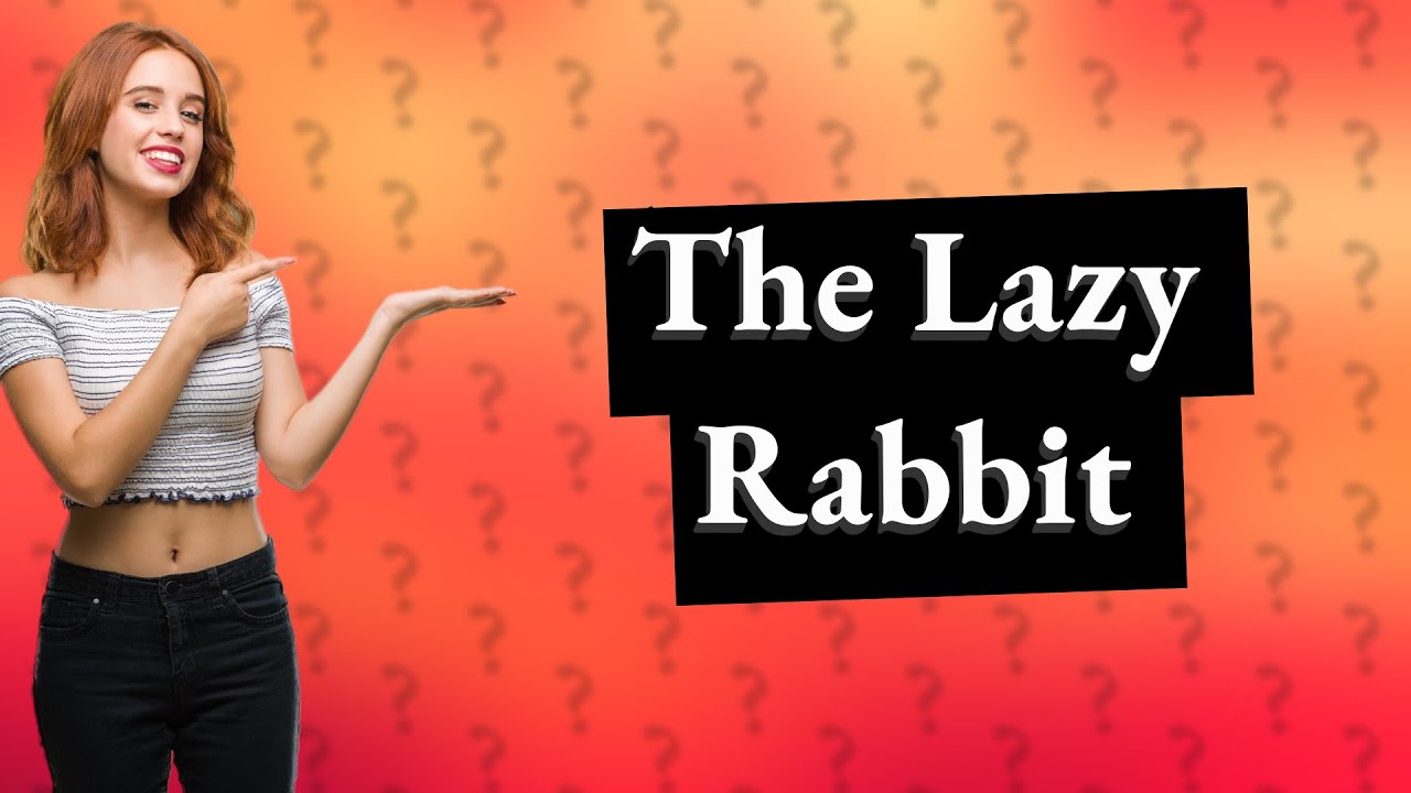 What breed of rabbit is lazy? - YouTube