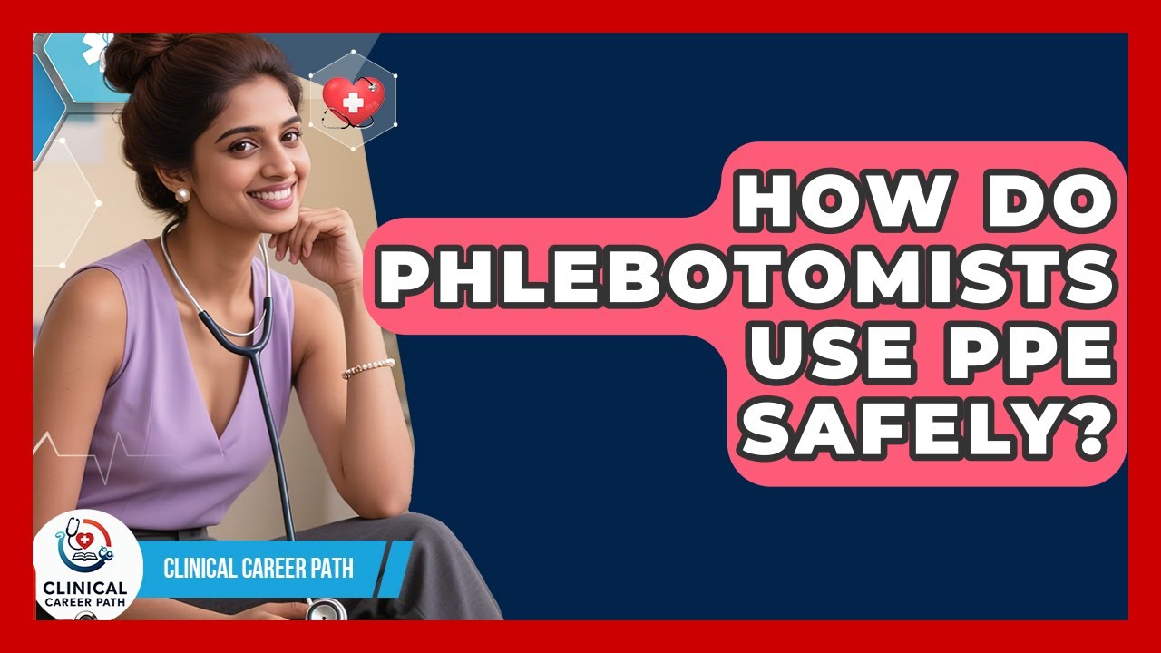 How Do Phlebotomists Use PPE Safely? - Clinical Career Path - YouTube
