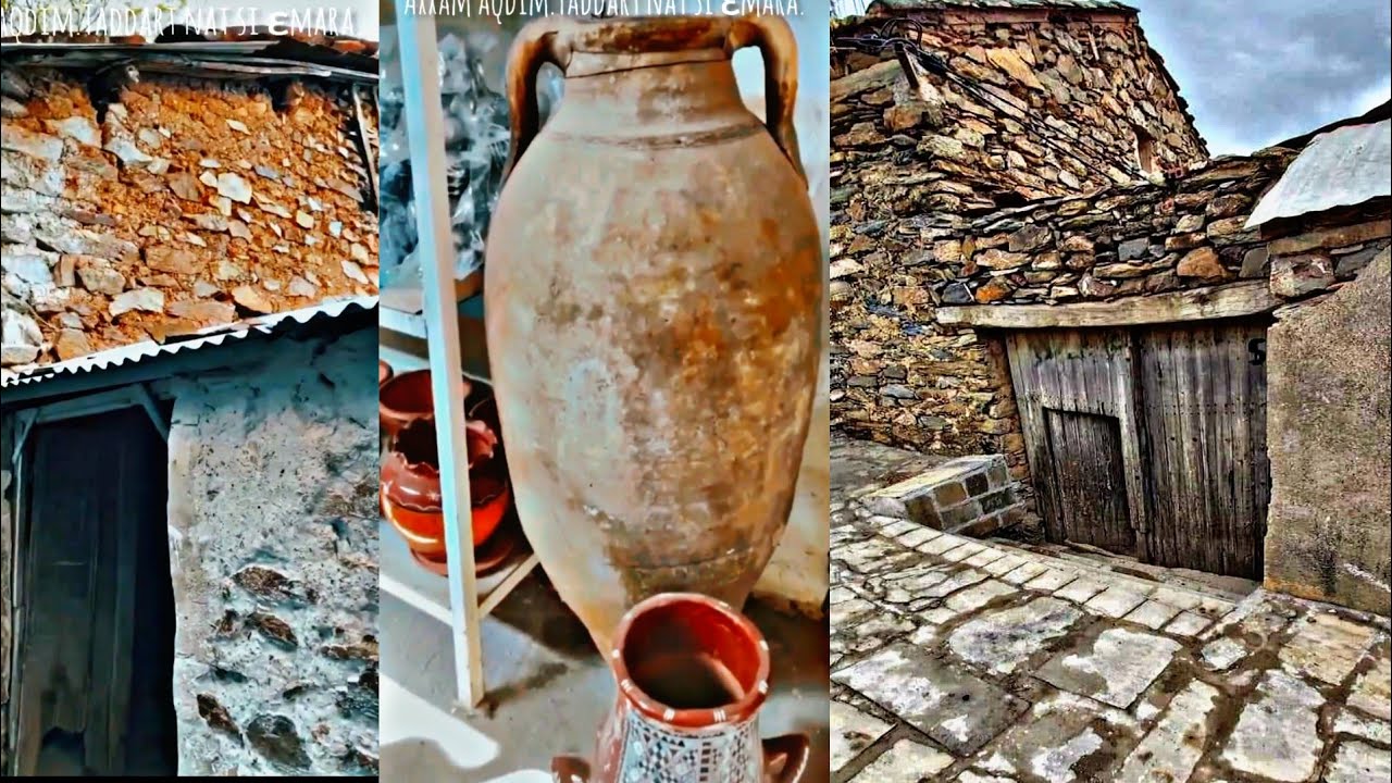 ancienne maison kabyle,avec asefru sur l'ancienne vie villageoise - YouTube