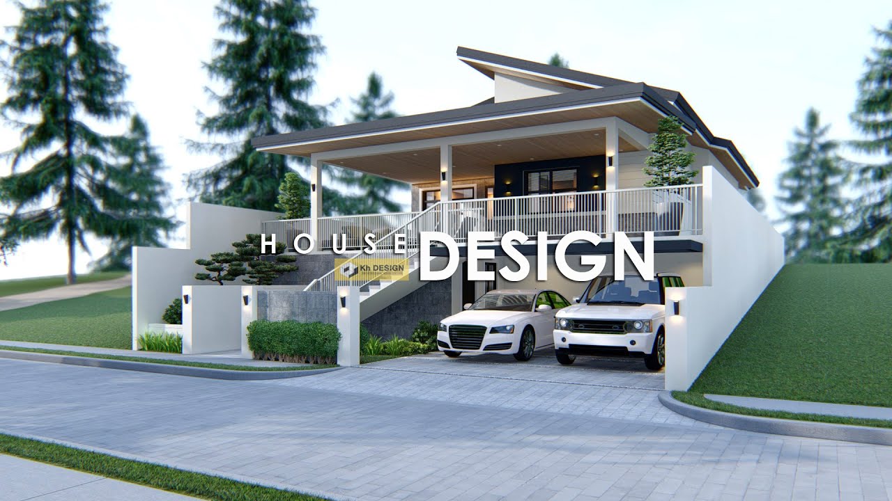 ELEVATED HOUSE DESIGN | BUNGALOW HOUSE | 8.00m x 15.00m (120 sqm Total ...