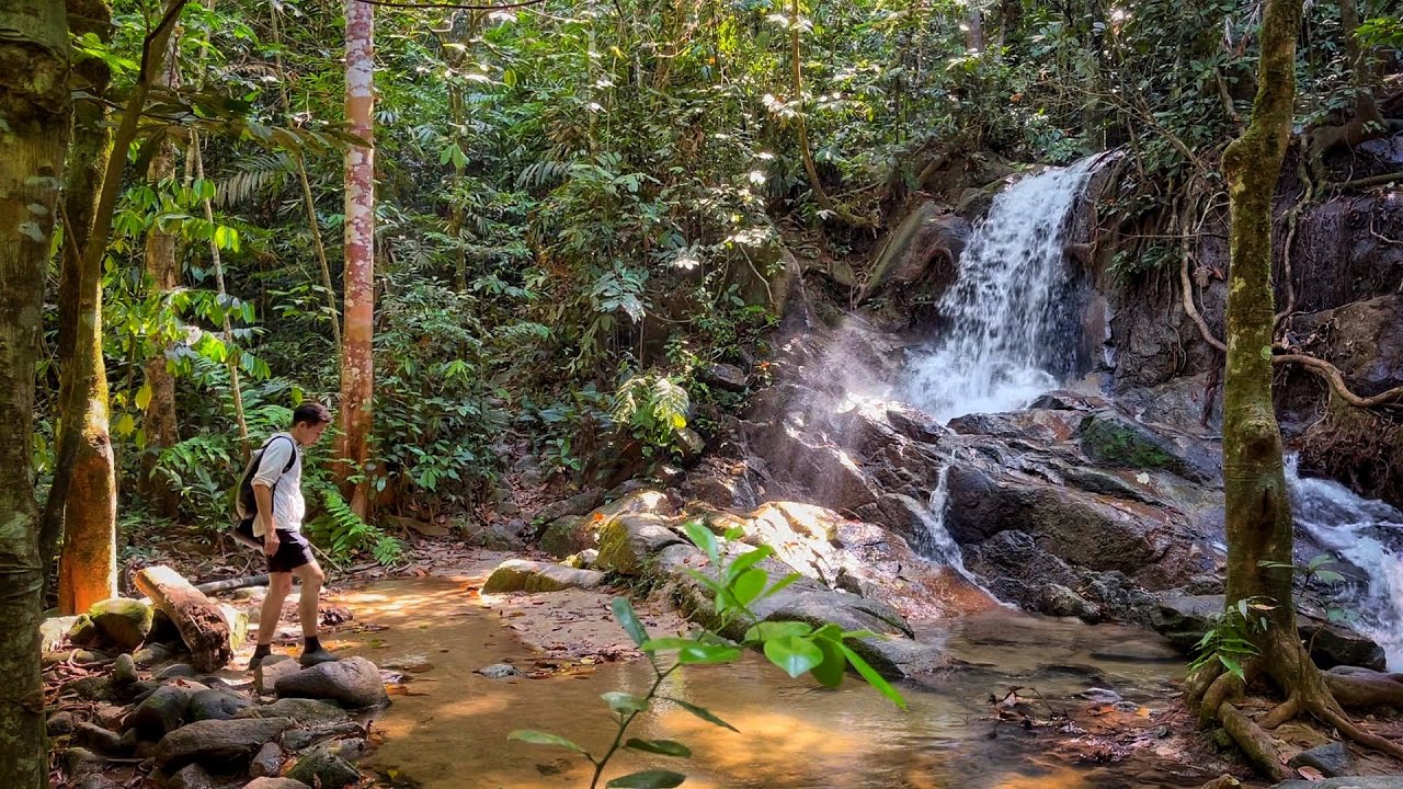 Hiking Air Terjun Batu Asah Waterfall (Multi Level Cascades) in ...
