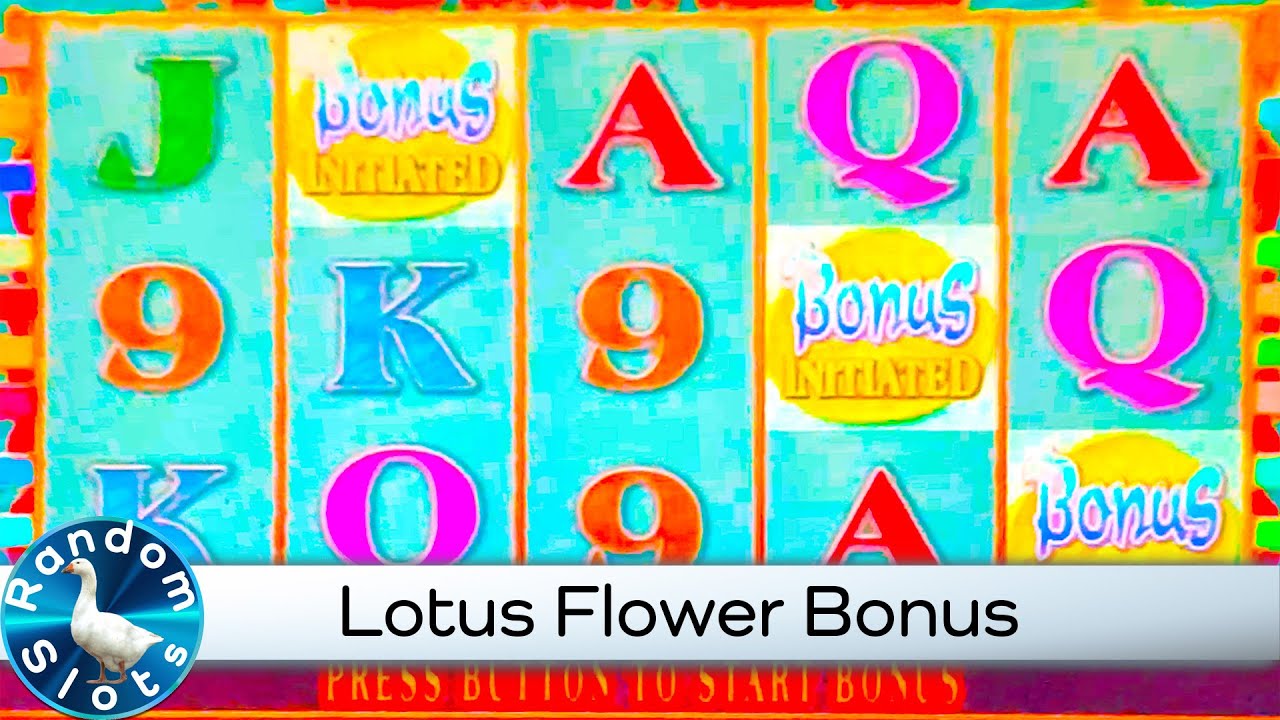 Lotus Flower Slot Machine Bonus - YouTube