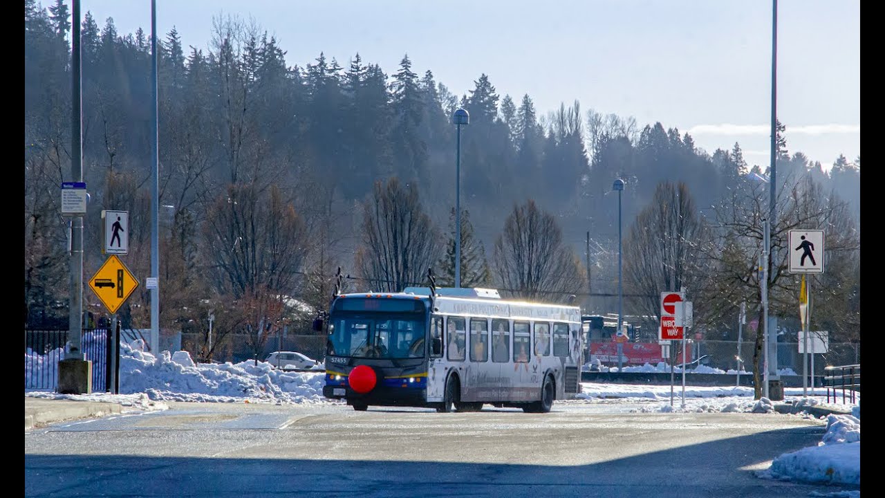 Translink CMBC 2006 New Flyer D40LFR - 7455 Reindeer Bus (Dasher) - YouTube