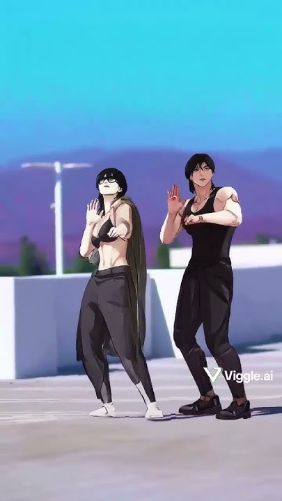 Choi bongpal and seongji dance • #lookismcrew #manhwa #lookism - YouTube