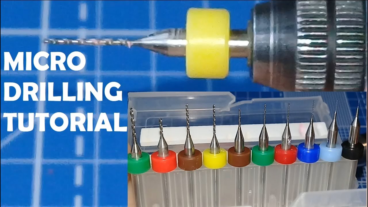 Micro Drilling Tutorial! How to repair pegs on your action figures ...