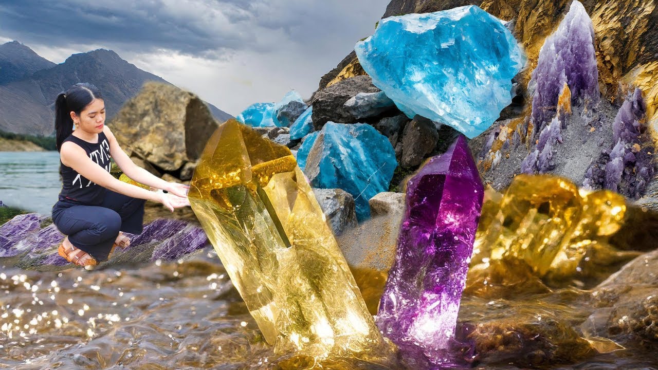 Wow! The most expensive gold found in underwater rocks while digging in ...
