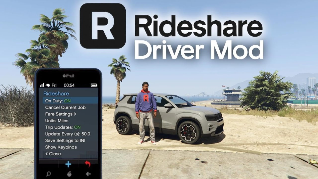 How to Install Ryde - Rideshare Driver Mod in GTA 5 | Step-by-Step Installation Tutorial | - YouTube