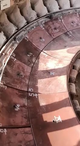 VRM|New table liner of VRM|Vertical roller mill|Rawmill|Cement mill ...