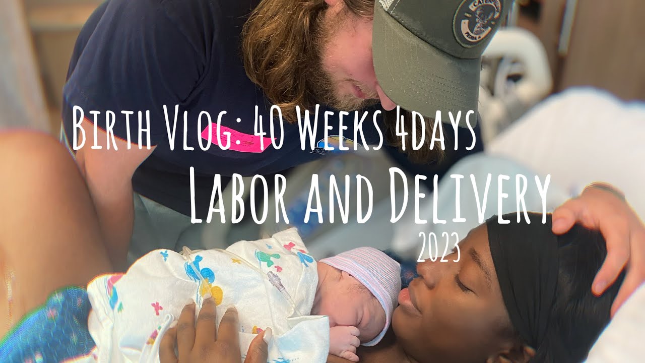 LABOR AND DELIVERY VLOG 2023 | FIRST TIME MOM | 40+ WEEKS | Pitocin ...
