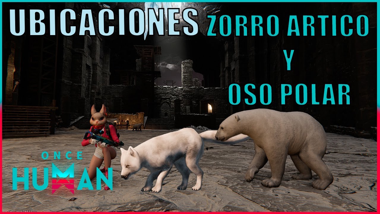 Ubicacion Zorro Artico y Oso Polar! | ONCE HUMAN - YouTube