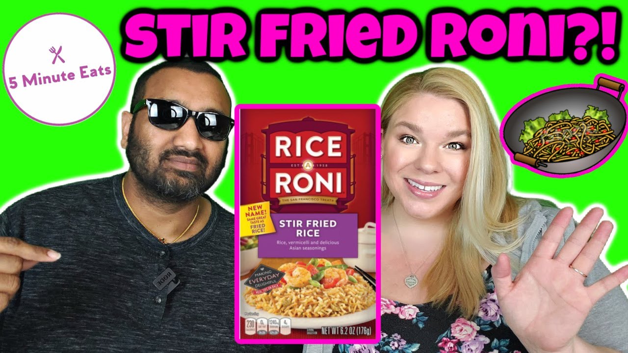 Rice A Roni Stir Fried Rice Review - YouTube