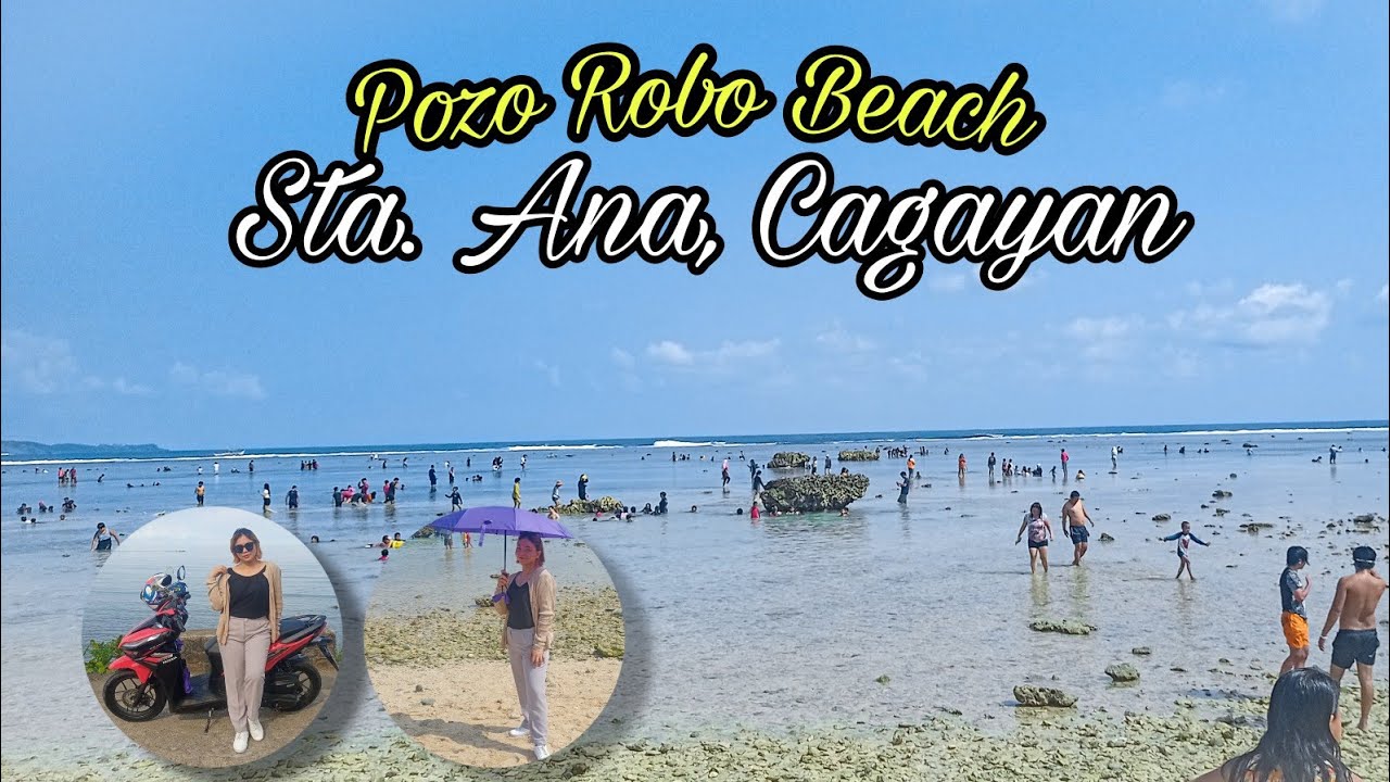 ROADTRIP TO STA ANA CAGAYAN || POZO ROBO BEACH || ANG GANDA ||arianne's ...