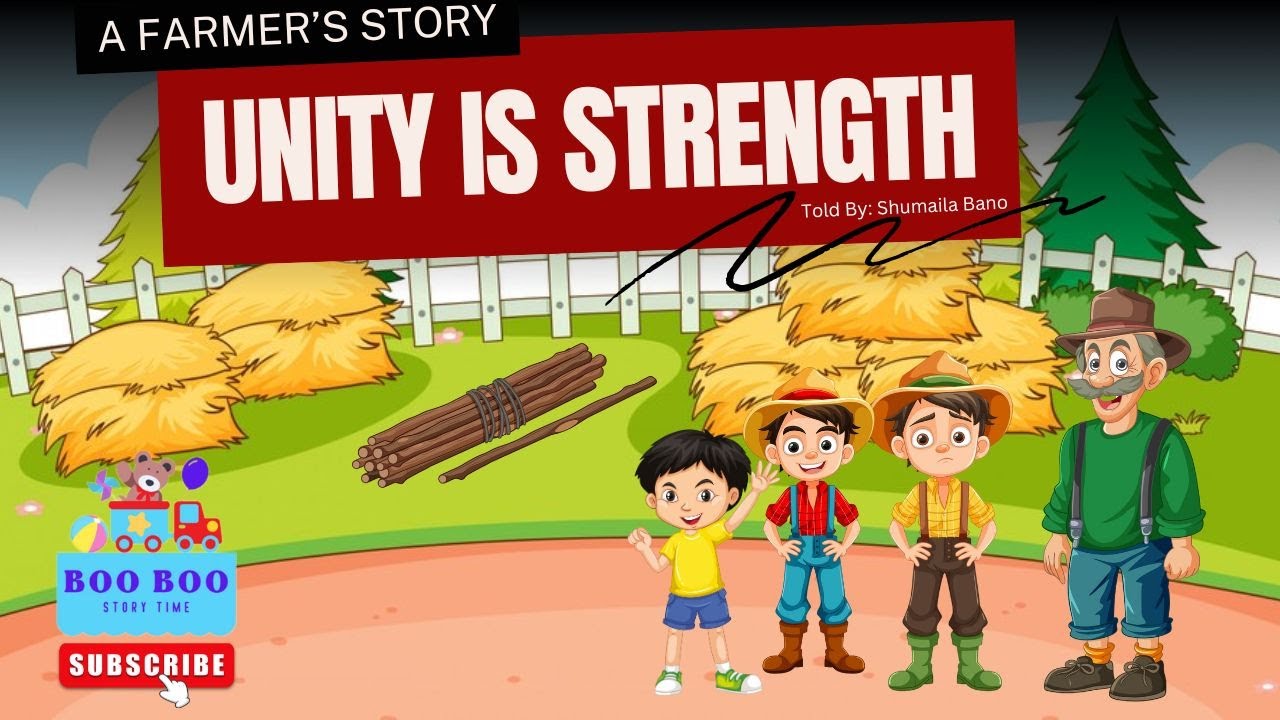Unity is strength 🧑‍🤝‍🧑🥰🧑‍🤝‍🧑/ Farmer's story/Best kids story / Boo Boo ...