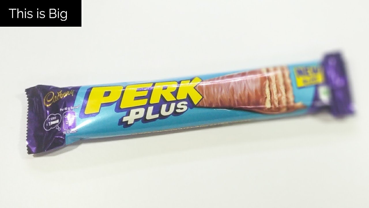 Cadbury New Perk Plus | This is big #food #foodie - YouTube