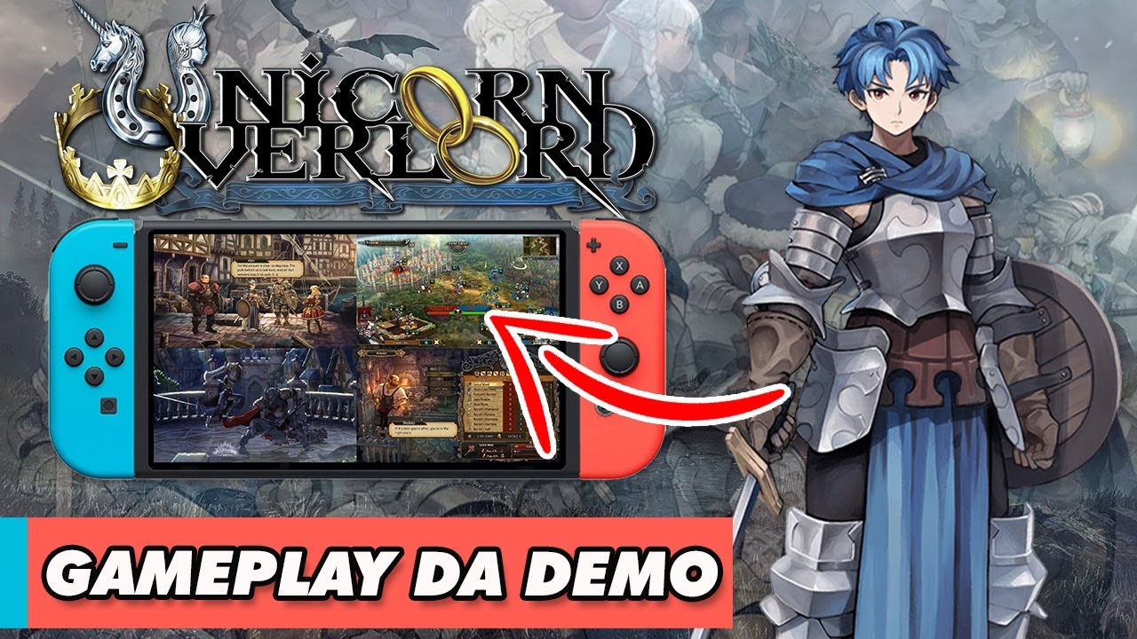 Jogando a Demo de UNICORN OVERLORD, o Sucessor Espiritual de OGRE ...