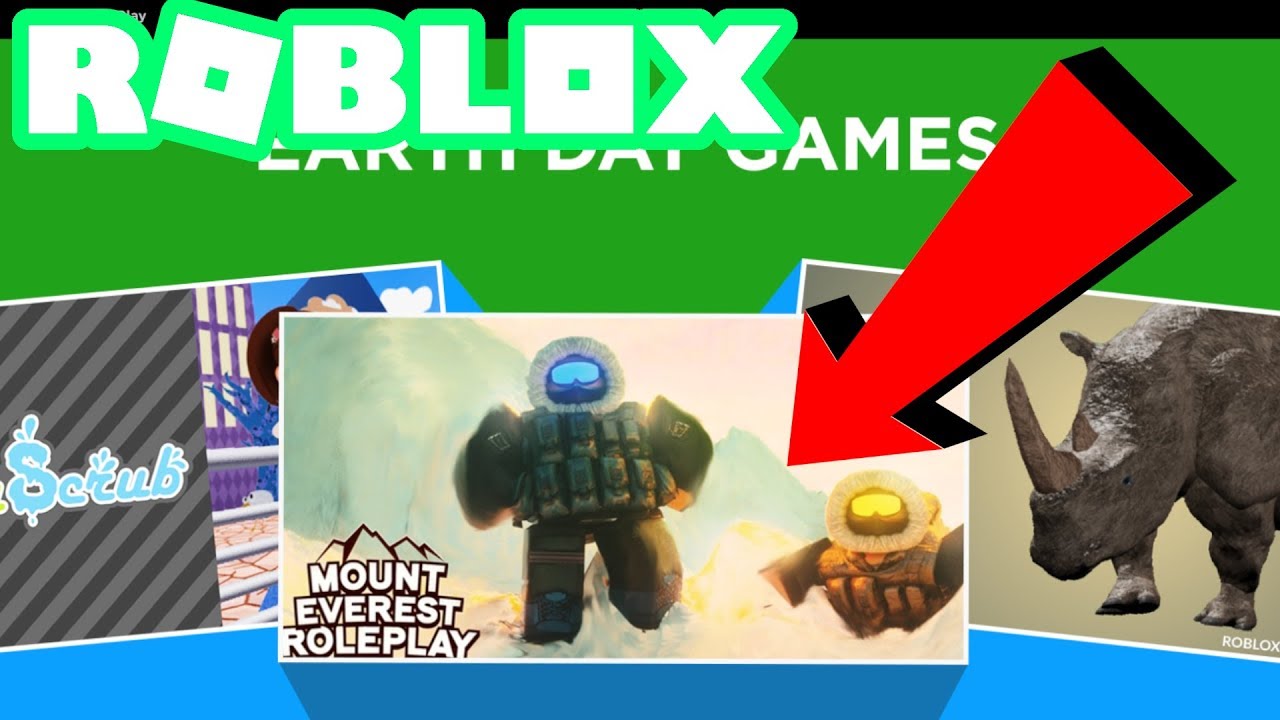 ROBLOX #EARTHDAY GAMES!!! - YouTube