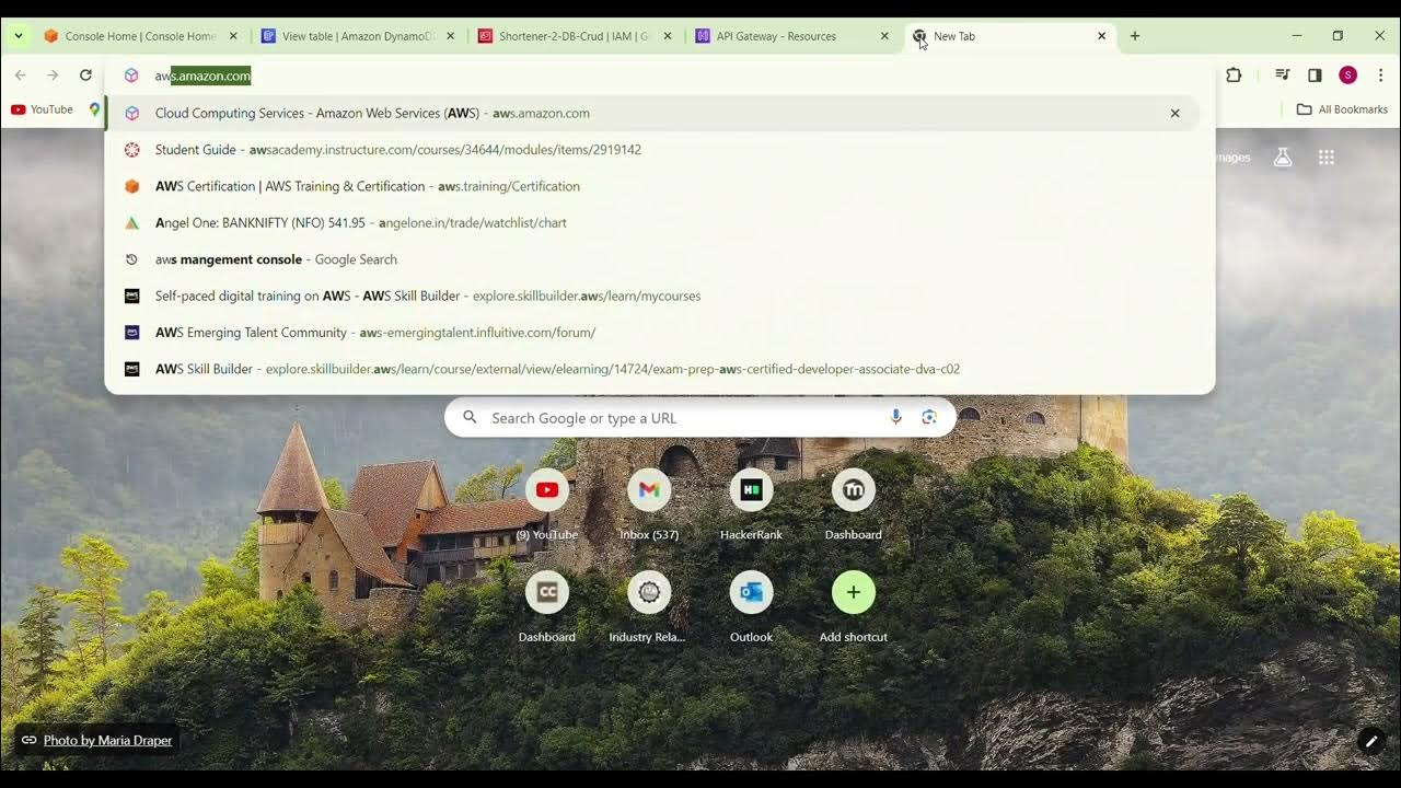 Serverless Url Shortener Application Without Using Lambda Function Youtube