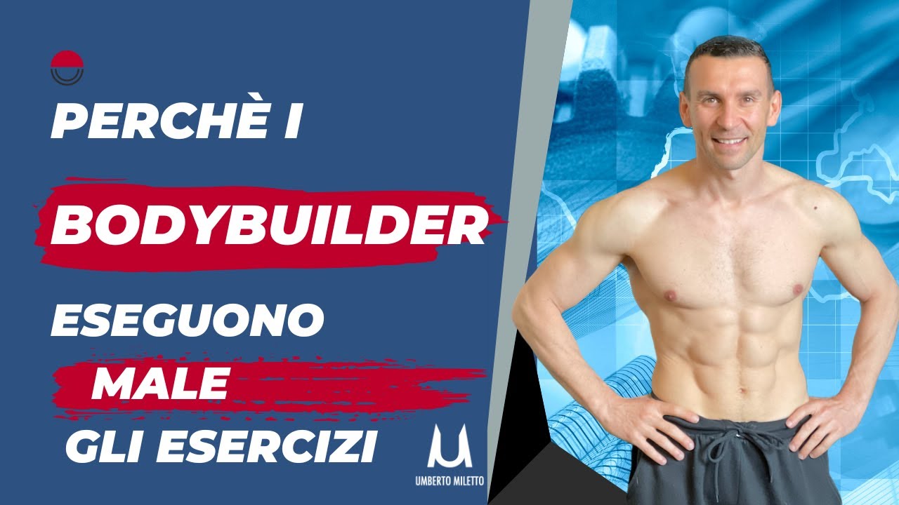 Bodybuilder con scarsa tecnica degli esercizi ma con grandi risultati ...