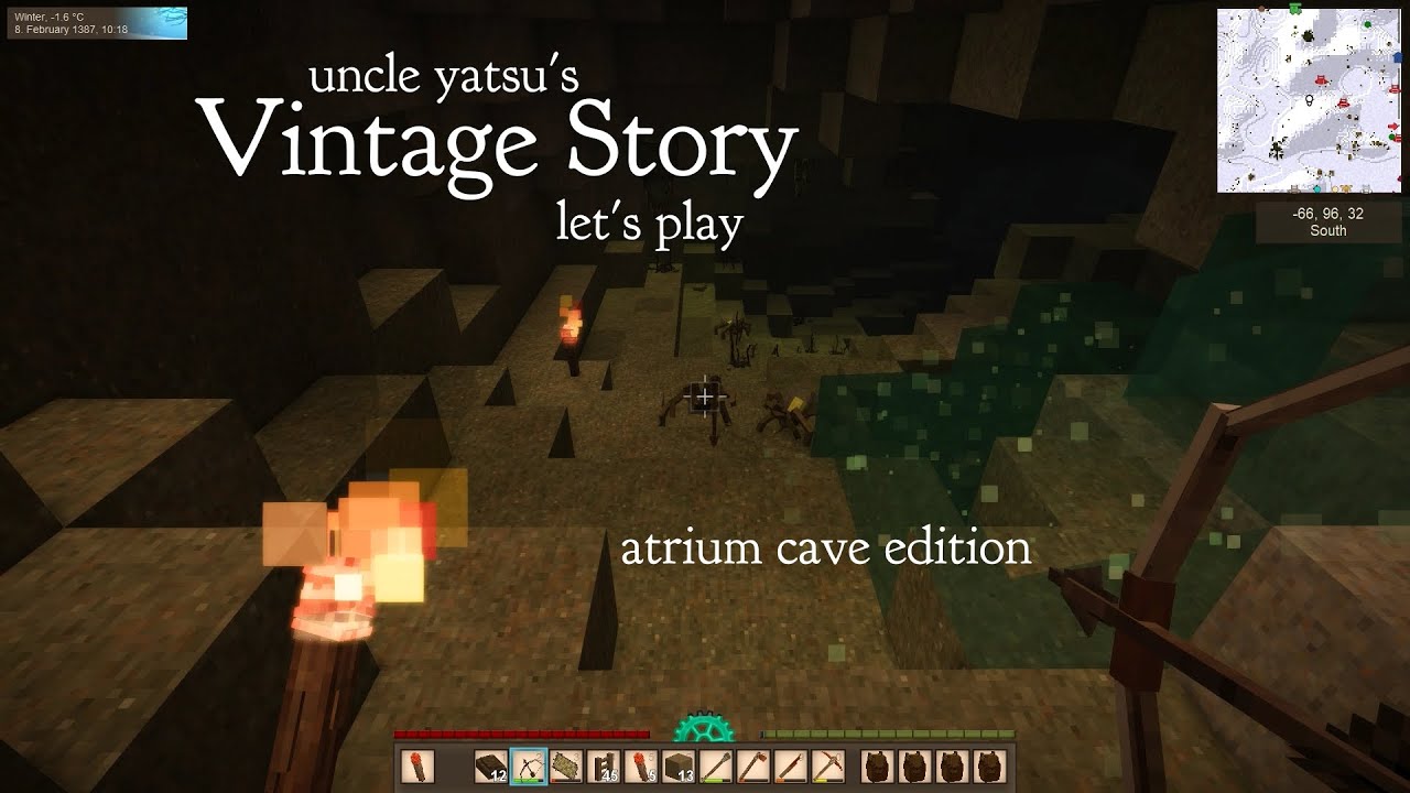 uncle yatsu's Vintage Story let's play - episode 32 - atrium cave ...
