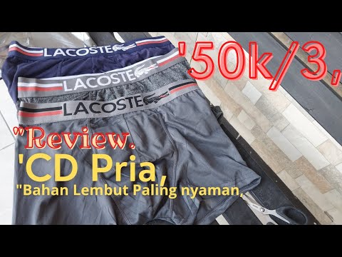 Celana Dalam Pria dari Lacoste | WK33 TV