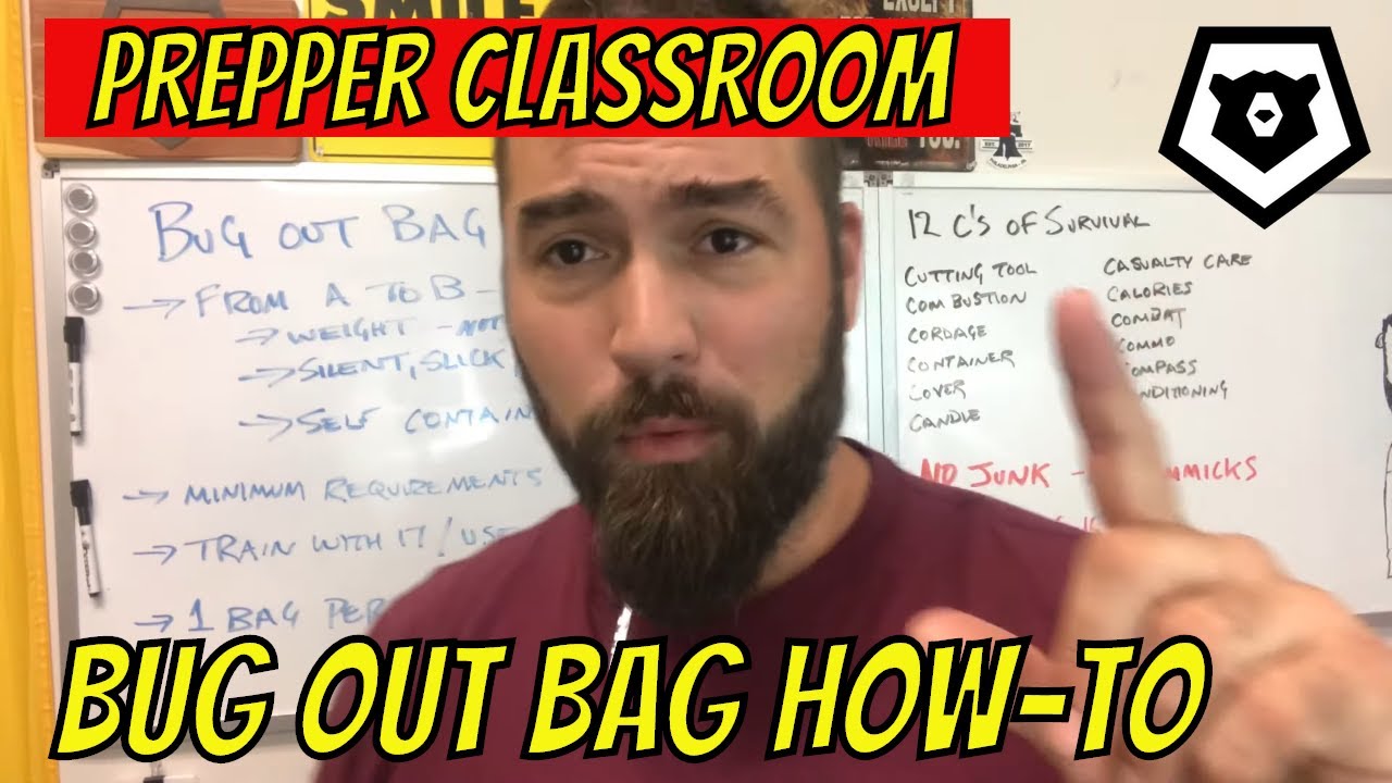 Prepper Classroom, Episode 28: Bug Out Bag How-To - YouTube