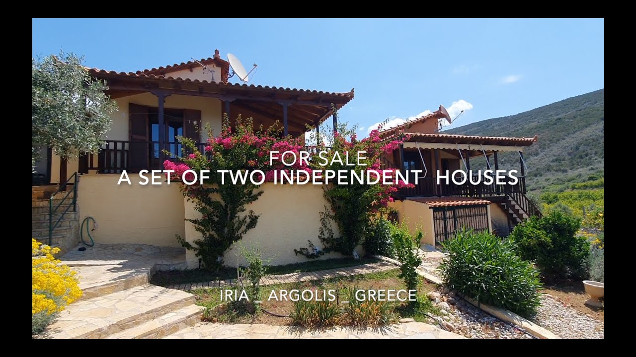 For Sale A Set Of Two Independent Houses | Iria, Argolis Greece - SOLD ...