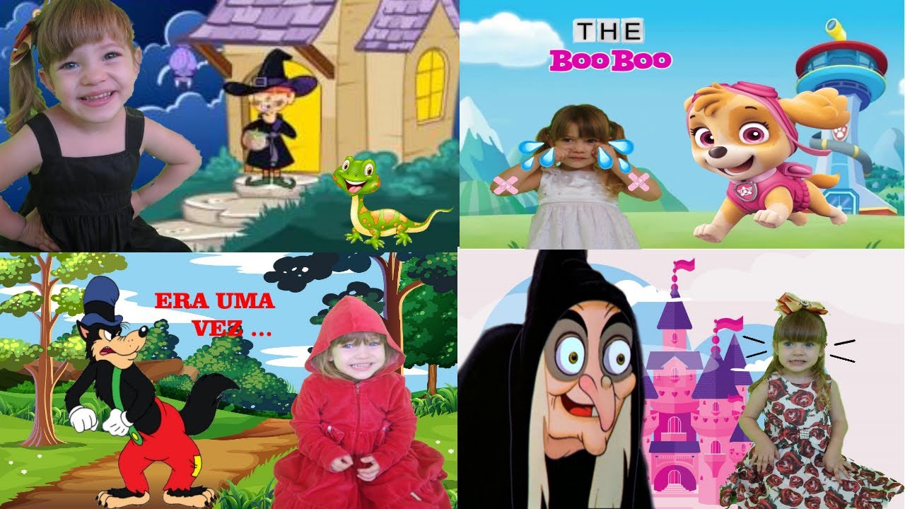 MIX : Rosa Juvenil + The booboo songs + Chapéuzinho vermelho + Fui ...