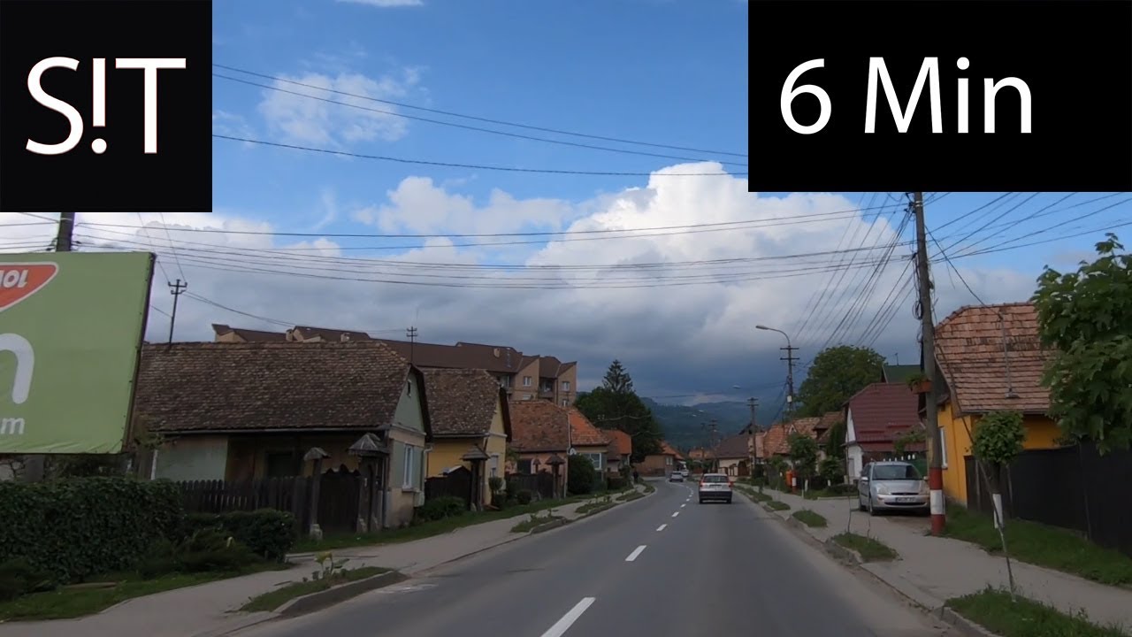Strada Principala Si Strada Trandafirilor In Sovata In Trafic - YouTube