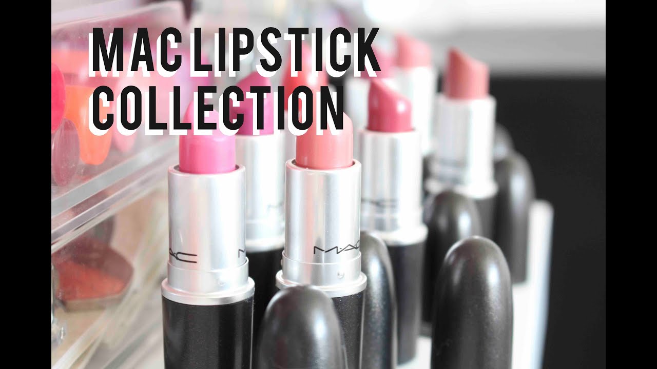 MAC Lipstick Collection: April 2015 | claresloves - YouTube