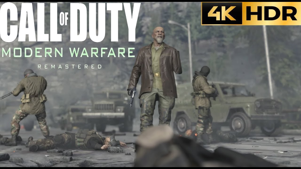 Game Over - Call Of Duty 4K HDR PS5 Modern Warfare® Remastered Campaign ...