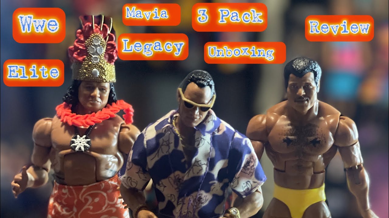 Wwe Elite Generations Mavia Legacy 3 pack unboxing #wweelitesquad # ...