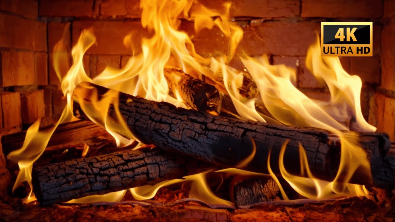 Fireplace 1 Hour – Cozy Ambience with Crackling Fire for a Warm and ...