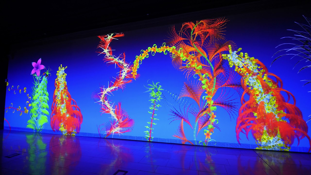 Miguel CHEVALIER “Extra Natural 2021” (version courte) - YouTube