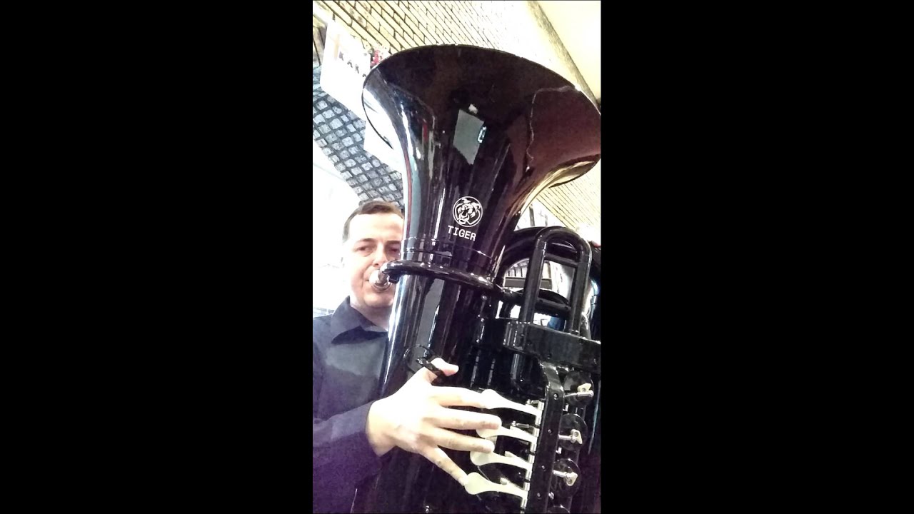 Liturgical Tubist on a Tiger plastic tuba(7) - YouTube