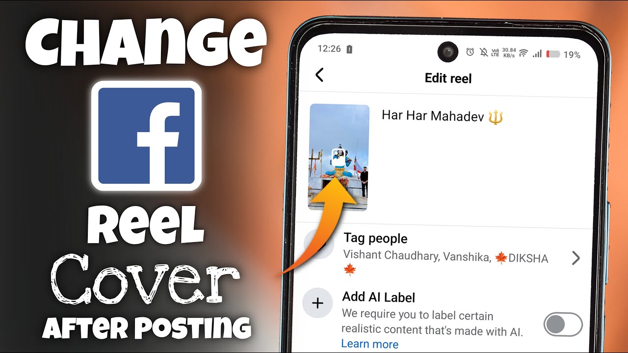 How to Change Facebook Reel Cover After Posting (2025) | Change Reel ...