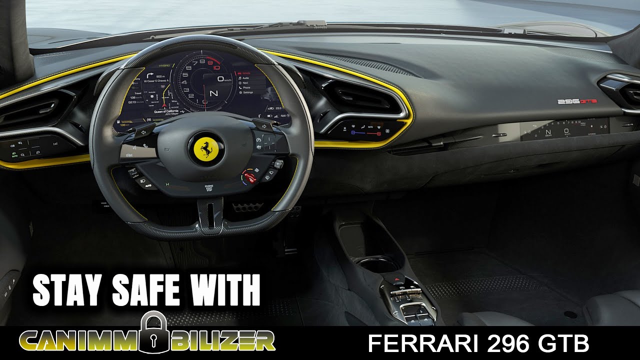 Can Immobilizier for a FERRARI 296 GTB 2023 | Keyless Go Defender - YouTube