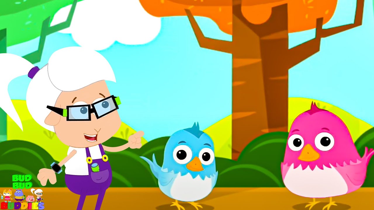 Two Little Birds + More Nursery Rhymes for Kids - YouTube
