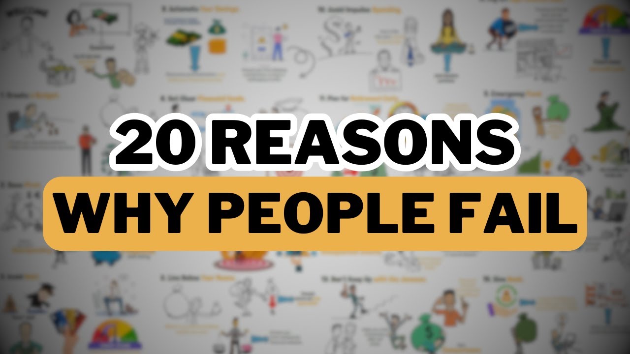 20 Reasons Why People Fail - YouTube