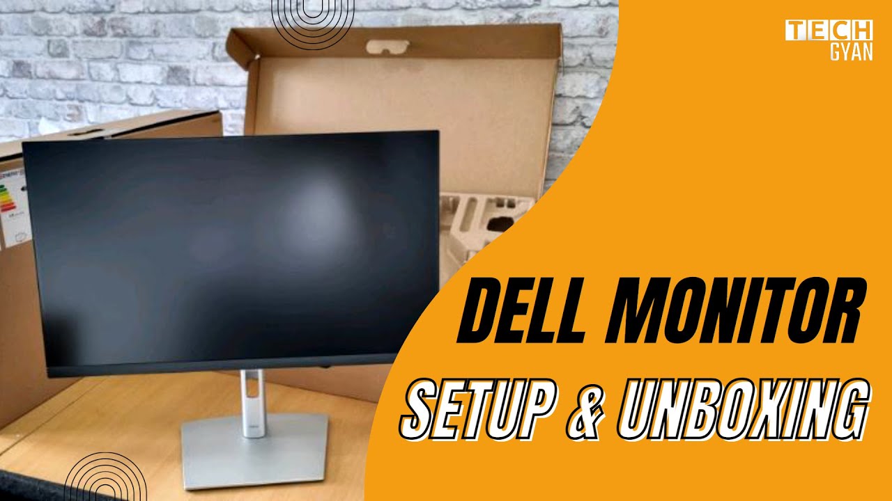 Dell 22-inch Full HD Monitor Setup, Unboxing, and Review - Model P2422H ...