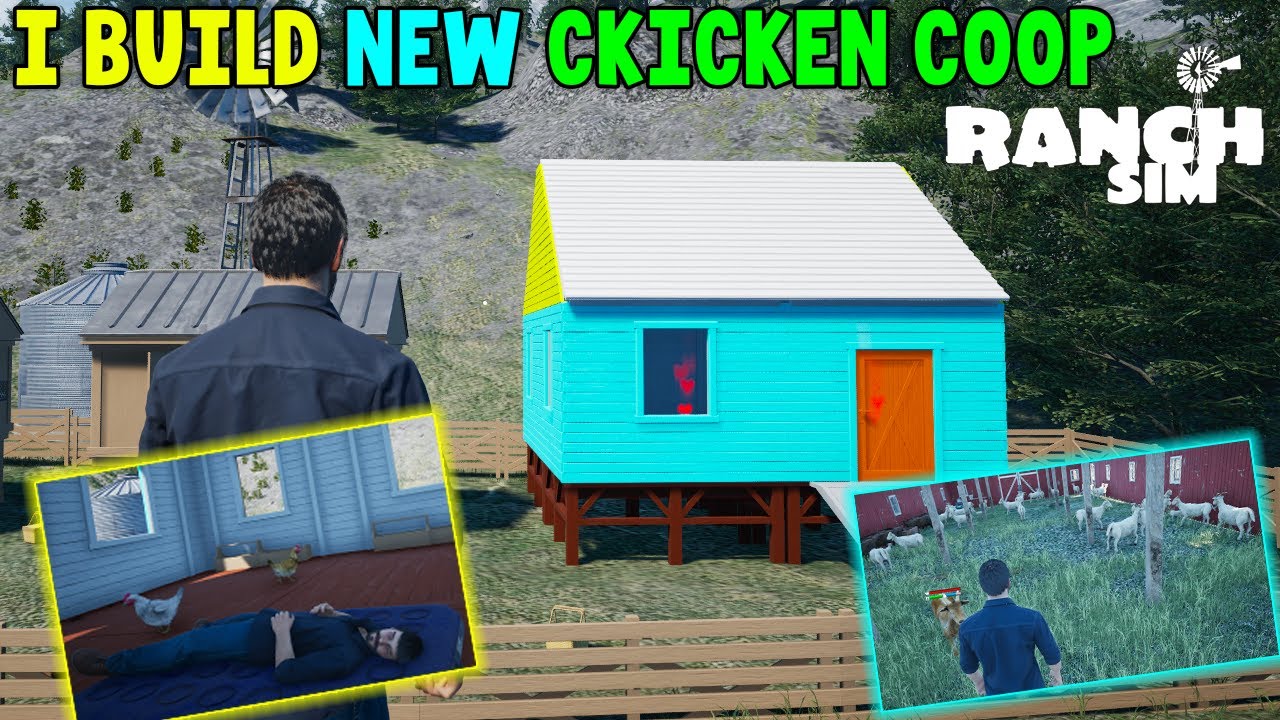 I BUILD CUSTOM CHICKEN COOP | RANCH SIMULATOR | EP48 - YouTube