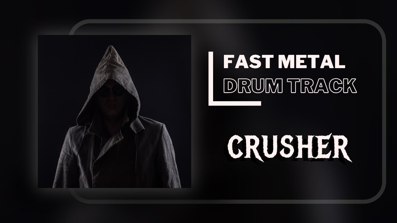 Slamming Fast Metal Drum Track - YouTube