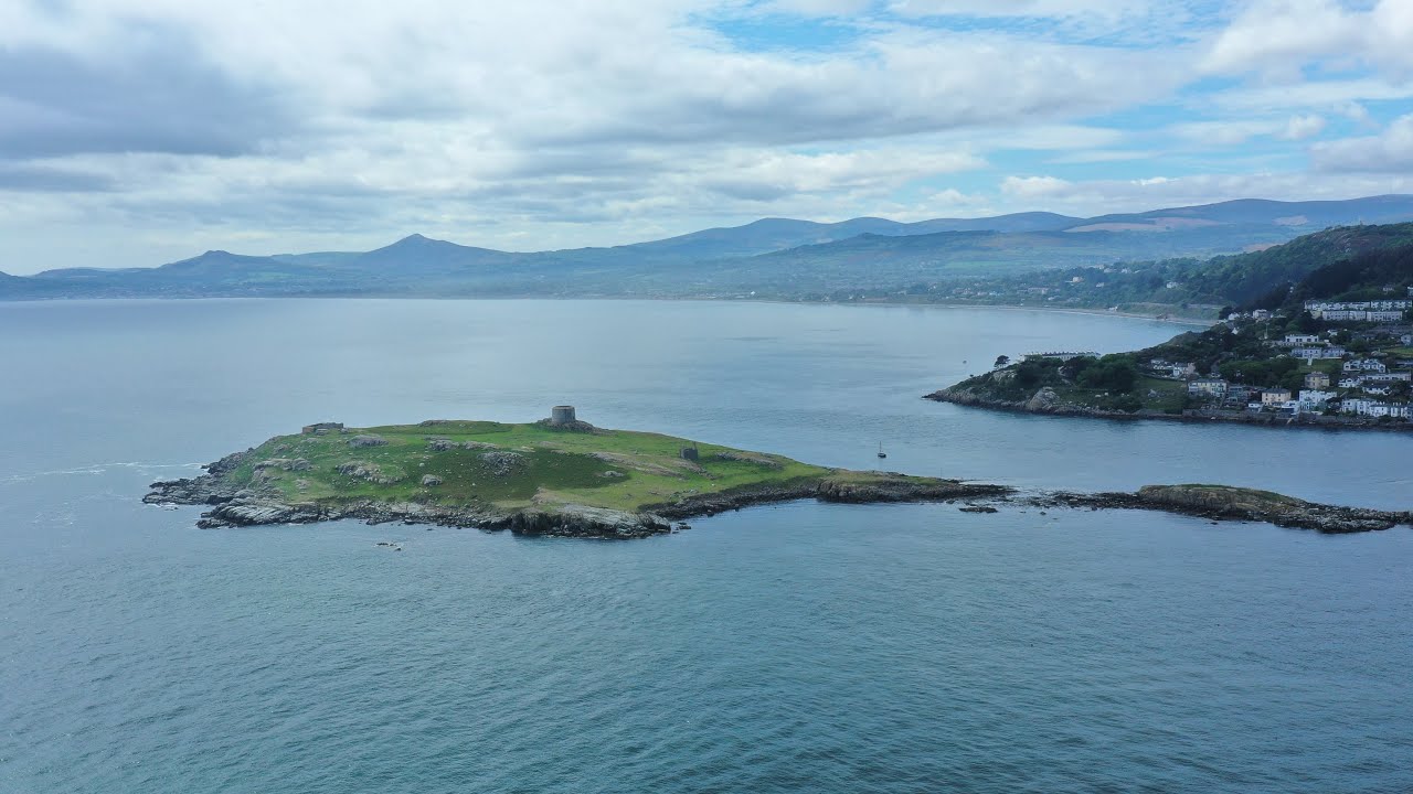 Dalkey Island, Dublin, Ireland. Cinematic 4K Drone Video. - YouTube