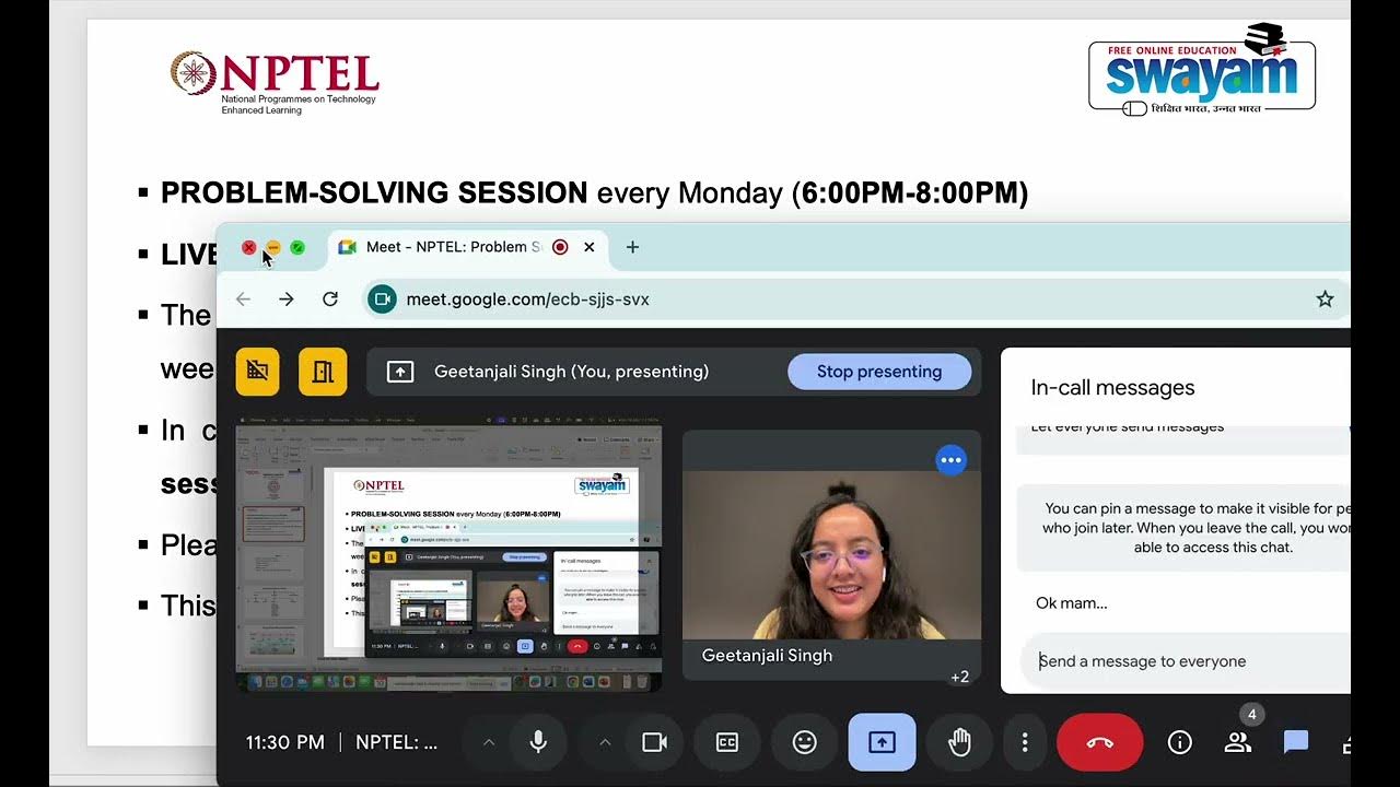NPTEL Week7 Problem Solving session - YouTube
