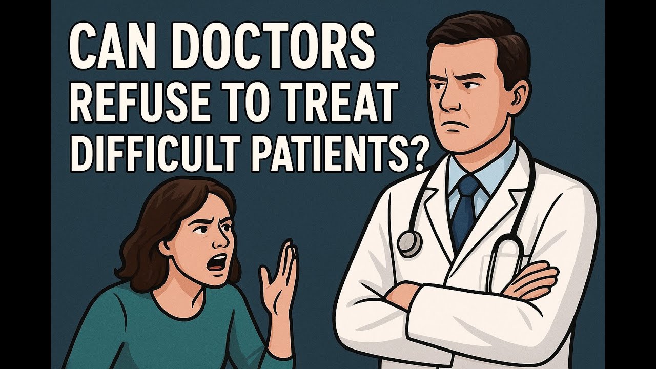 “Can doctors refuse to treat difficult patients? - YouTube